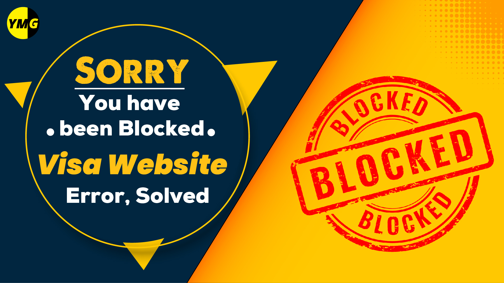 Sorry, you have been blocked: USVisaScheduling Error Solved | YMGrad