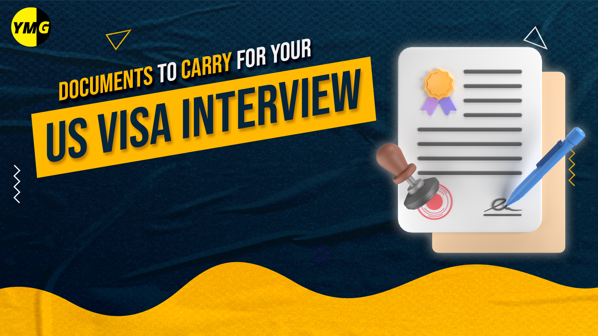 Documents To Carry For Your US Visa Interview | YMGrad